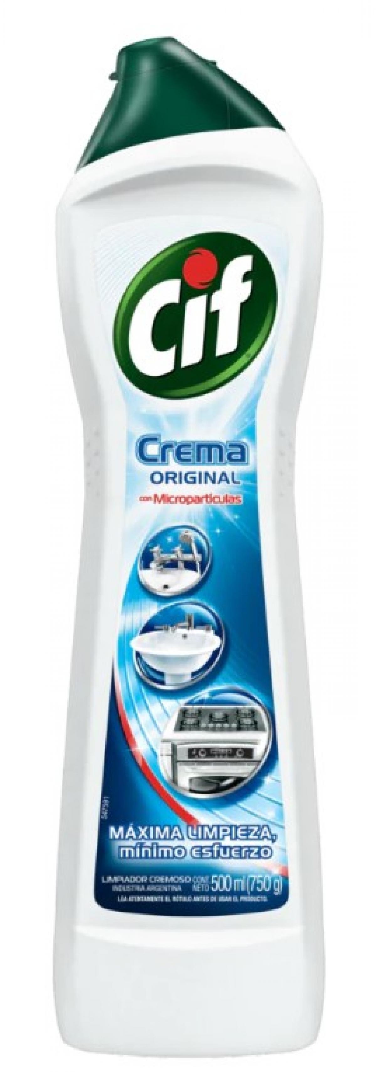 Venta CIF CREMA ORIGINAL 500ml/750grs LIMPIEZA | Limpiador Multiuso ...